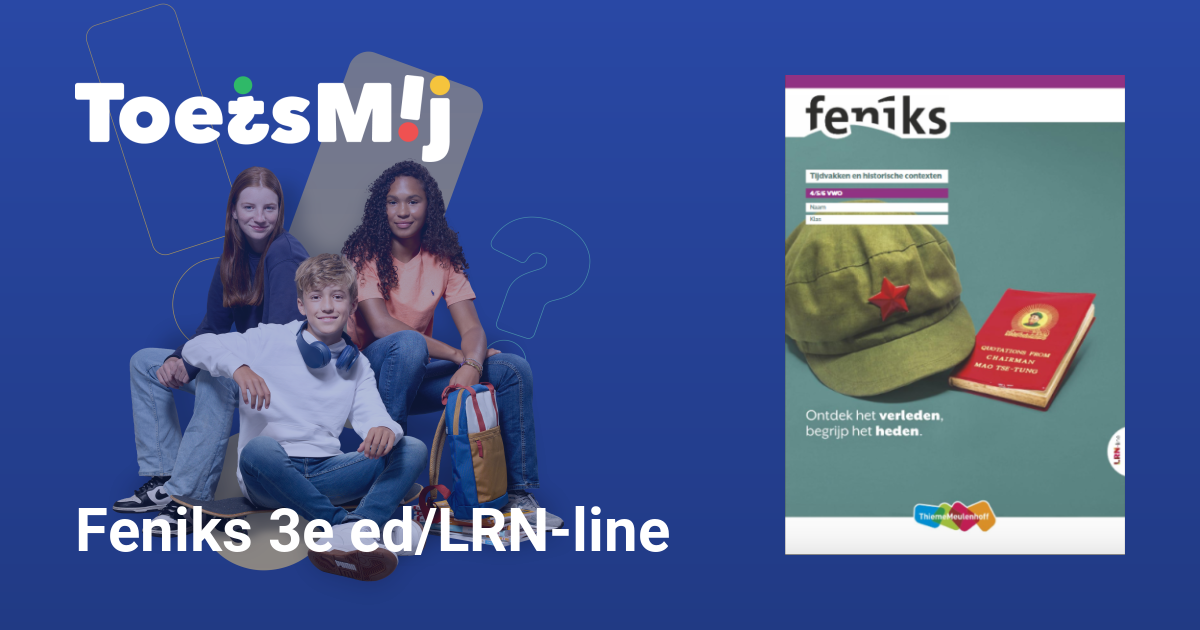 Feniks 3e ed/LRN-line Vwo Klas 4-5-6 Oefentoetsen, Antwoorden en ...